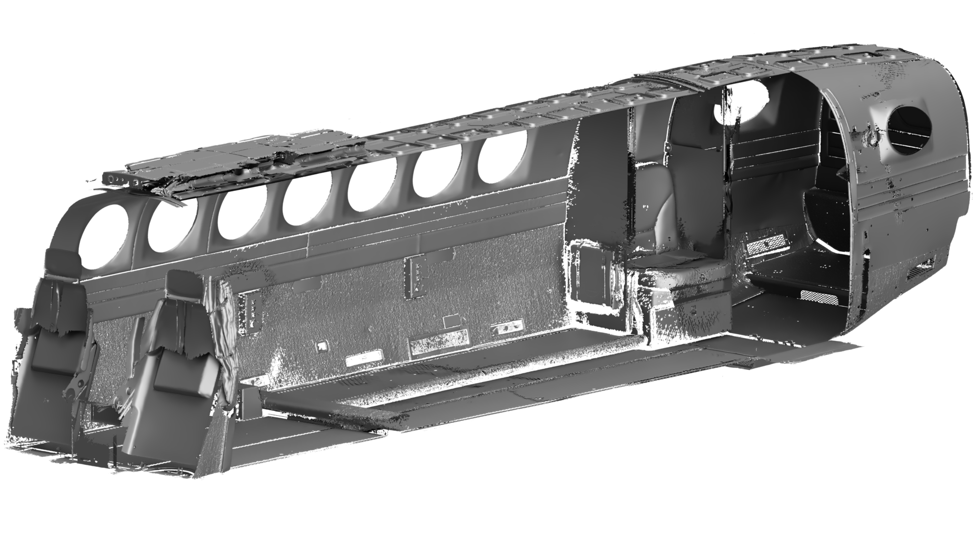 Case Study: Creation of Digital Twin Geometry of Cabin Interior ...